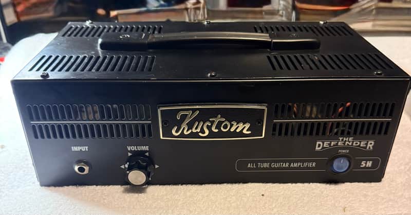 Kustom Defender 5H 5-Watt All-Tube Guitar Amp Head – Pedal | Reverb