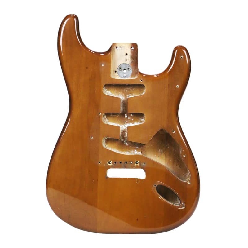 1975 Fender Stratocaster 3-Bolt Mocha Strat Body Walnut | Reverb