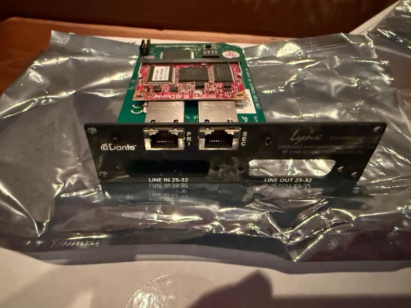 Lynx LT-Dante LSlot Interface for Lynx Aurora(n) Converters | Reverb