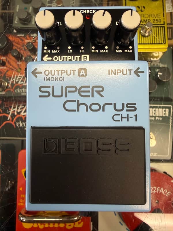 Boss CH-1 Super Chorus 1982- - Light Blue | Reverb