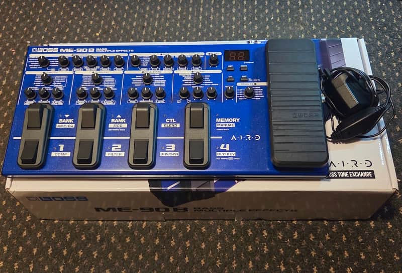 Boss ME-90B Bass Multiple Effects 2024 - Present - Blue | Reverb