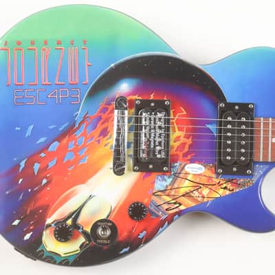 Steve Perry Autographed Custom "Journey: Escape" Graphics | Reverb