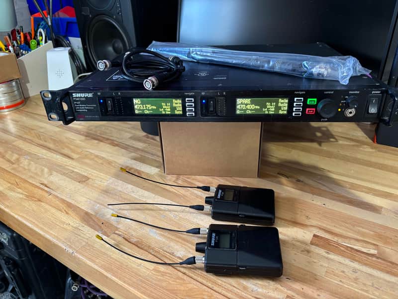 Shure Shure PSM1000 Dual-Channel Personal Monitor System | Reverb