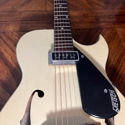 Gretsch Rambler 6115 1957-1961 - White +Blakc | Reverb