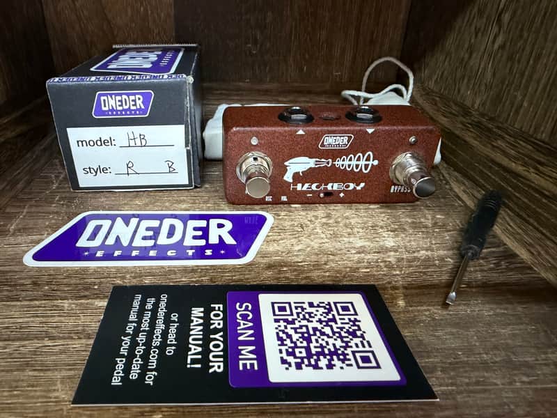 Oneder Effects Heckboy HB Fuzz / Oscillator With Box | Reverb