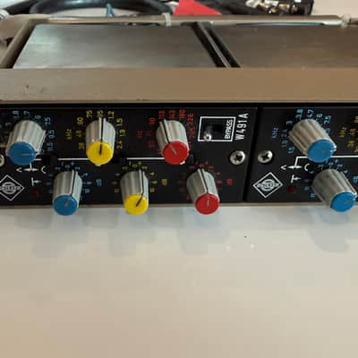 Neumann W491A Quad Parametric EQ Rack with Power Supply and | Reverb