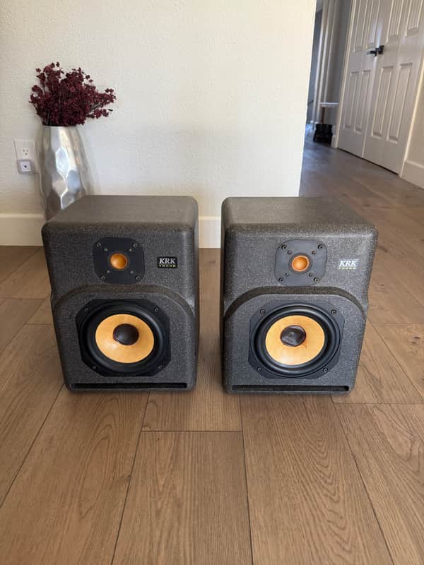 KRK Model 7000B Studio Monitors Pair (WORKING W/ DEFECT - | Reverb