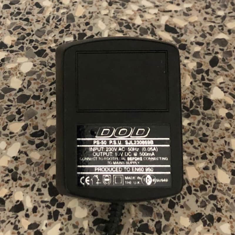 DOD PS-50 PSU 10v DC Power Supply - Black | Reverb Australia