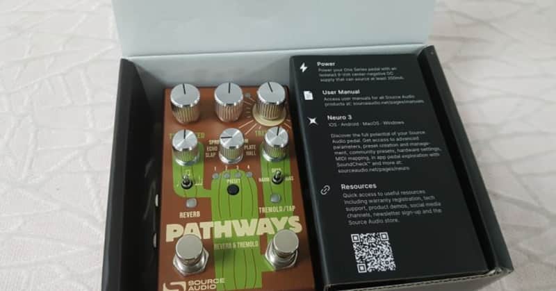 Source Audio Pathways Reverb and Tremolo Pedal | Reverb