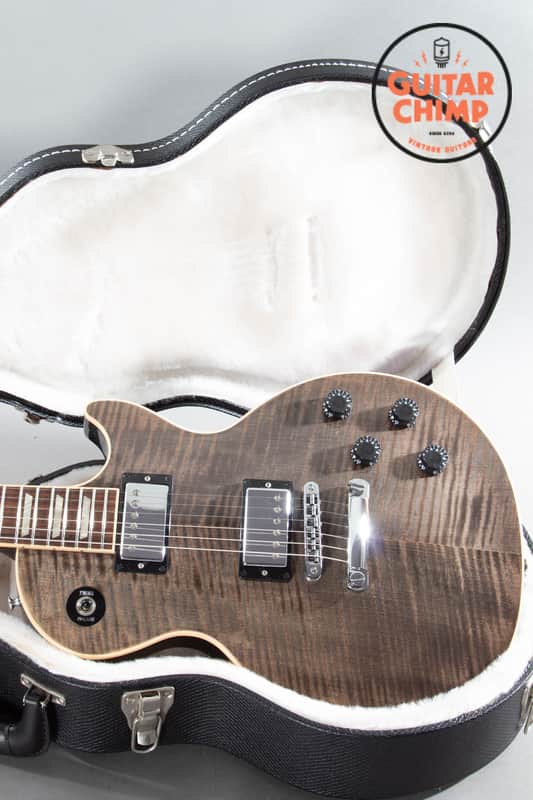 2011 Gibson Chad Kroeger Blackwater Les Paul Trans | Reverb Canada