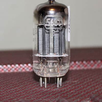 TUNG SOL JTL 5687 E182CC BLACK PLATE D GETTER COPPER GRID | Reverb