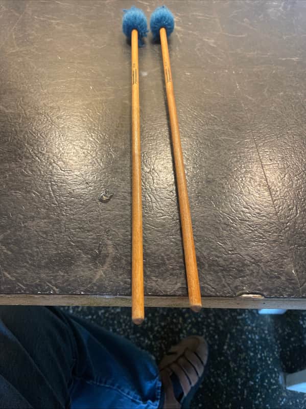 Innovative Percussion IP240 Medium Marimba Mallets - Teal | Reverb