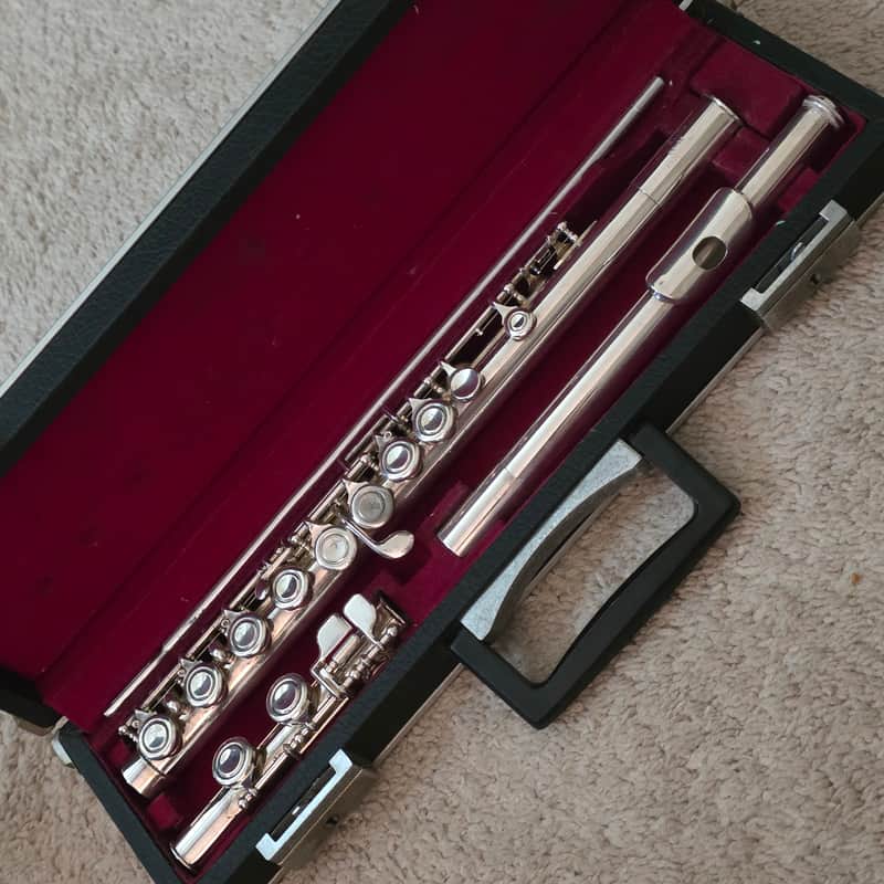 Pearl NC-96 Silver-Plated Flute – Made in Japan – Plays Top | Reverb