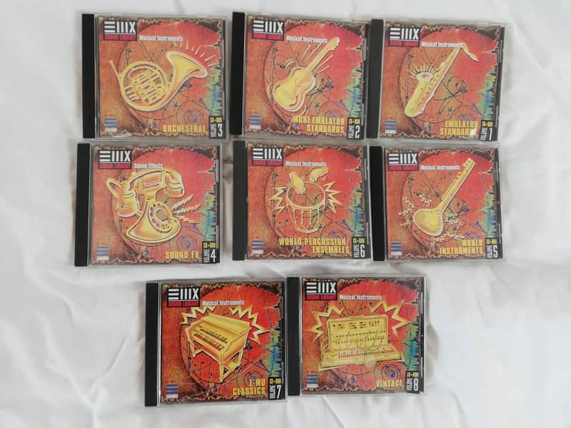 E-MU Systems E-MU EIII Sound Library CD Pack | Reverb Czechia