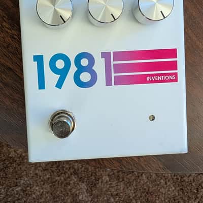 1981 Inventions DRV 2022 - Hyperfade White | Reverb