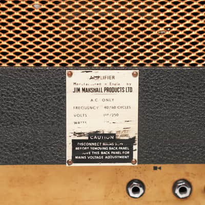 1967 Marshall Super Lead 100W "Plexi" - Original | Reverb UK