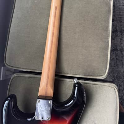 2024 “Frankenstrat” American body, Mexican fret 2024 Sunburt | Reverb