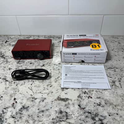 Focusrite Scarlett Solo 3rd Gen USB Audio Interface 2020 - | Reverb