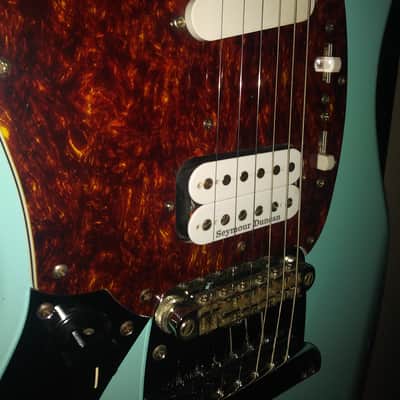 Fender MIJ Mustang - Kurt Cobain Skystang 1 - Sonic Blue | Reverb