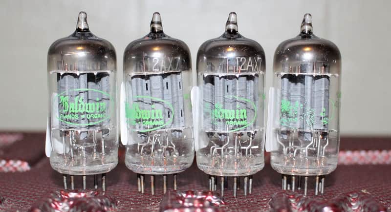SYLVANIA 12AX7 ECC83 TIGHT MATCH QUARTET LONG PLATE D | Reverb Canada