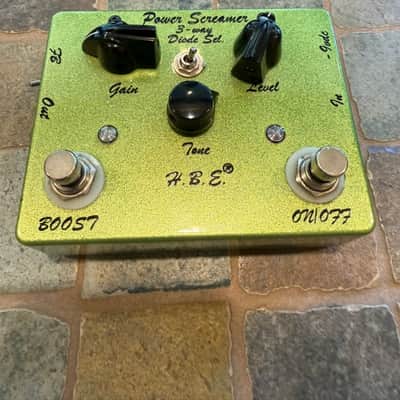 HomeBrew Electronics Power Screamer Overdrive 2010s - Green | Reverb