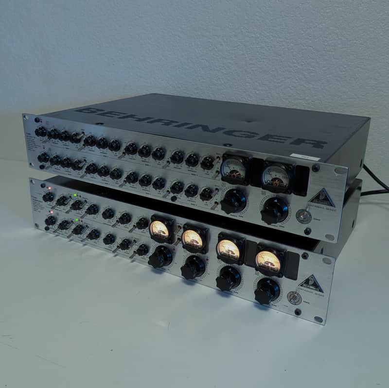 Behringer T1951 & T1952 Lot - Tube Ultra Q Eq & Tube Composer | Reverb