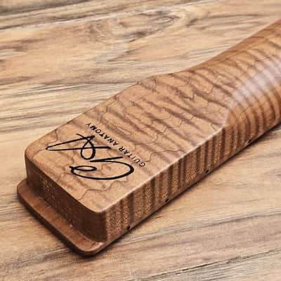 Telecaster Compatible Roasted Flame Maple Guitar Neck | Reverb Canada