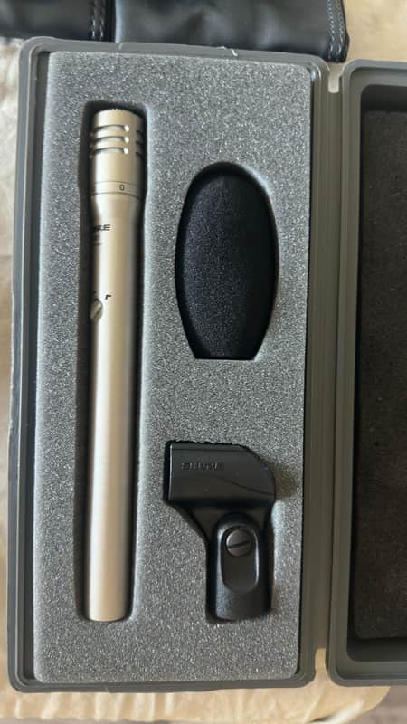 Shure SM81 Small Diaphragm Cardioid Condenser Microphone 1984 | Reverb