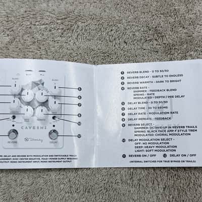 Keeley Caverns Reverb / Delay V2 - 2023 -Free Shipping | Reverb