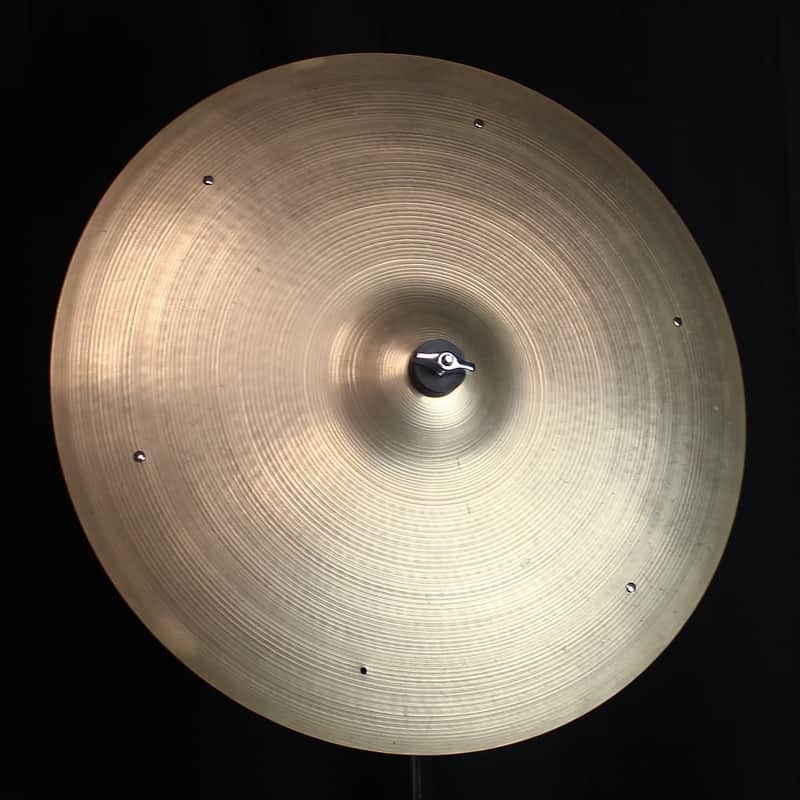 A. Zildjian 20" Large Stamp Ride Cymbal 1953 - 1957 | Reverb