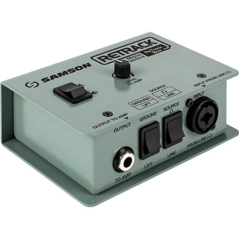 Samson Retrack Reamplification DI Box Model #SARETRACK | Reverb