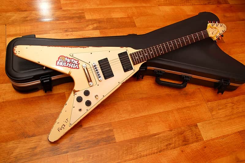 James Hetfield Flying V Electra 2236 | Reverb