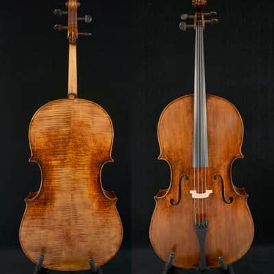 Rare 4/4 Full Size Cello 200-y Old Spruce No. W75 | Reverb
