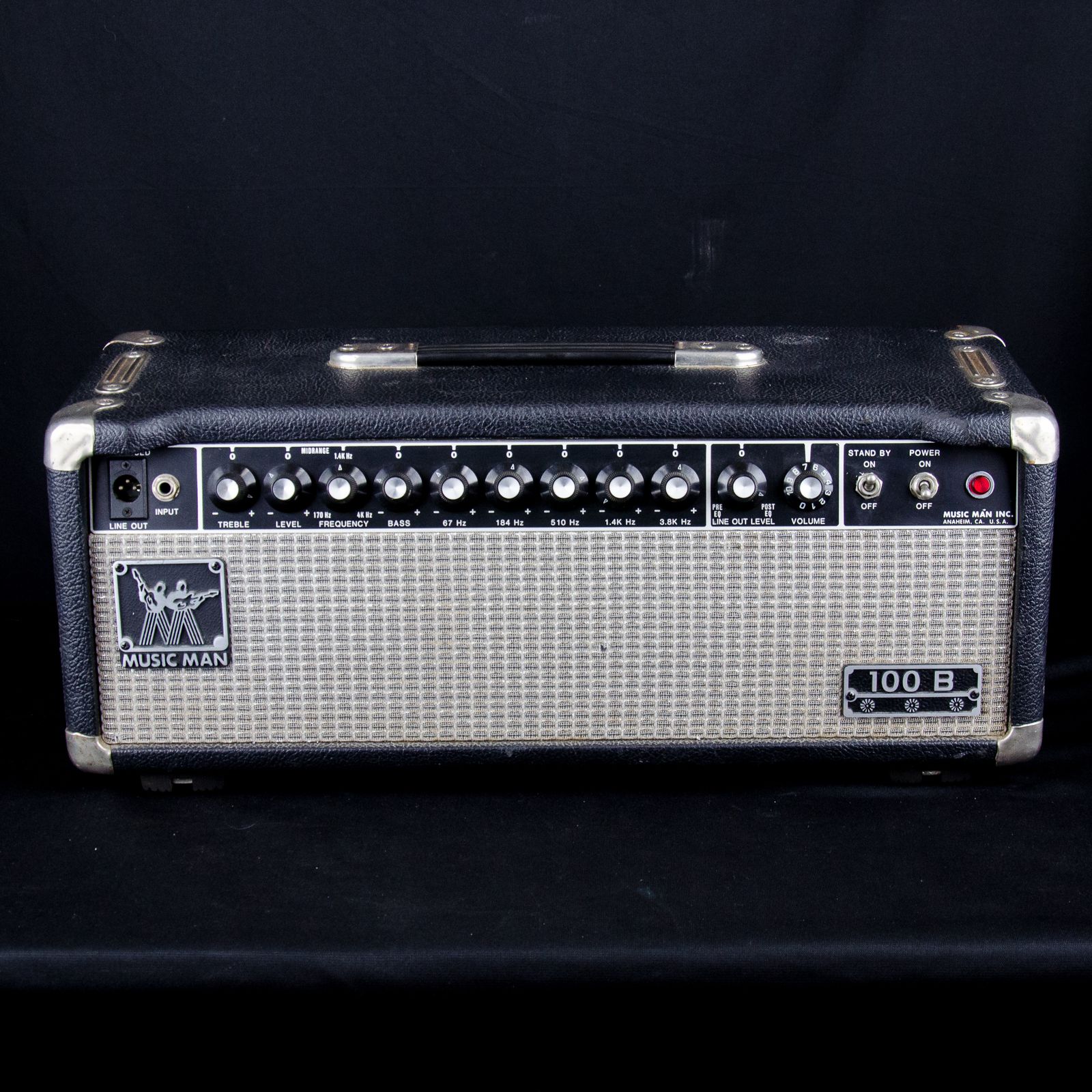 Music Man 100 B 100-Watt Bass Amp Head with Balanced | Reverb España