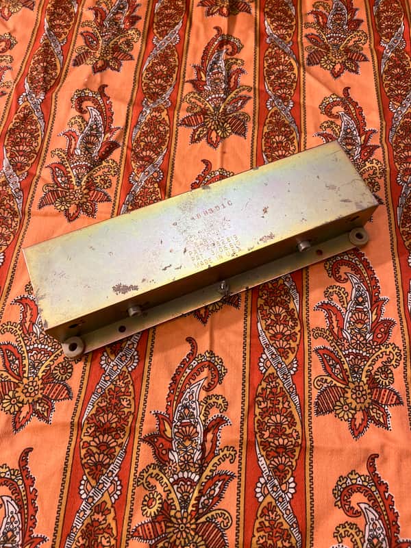 Accutronics 8BB3D1C vintage spring reverb tank 70’s - Chrome | Reverb