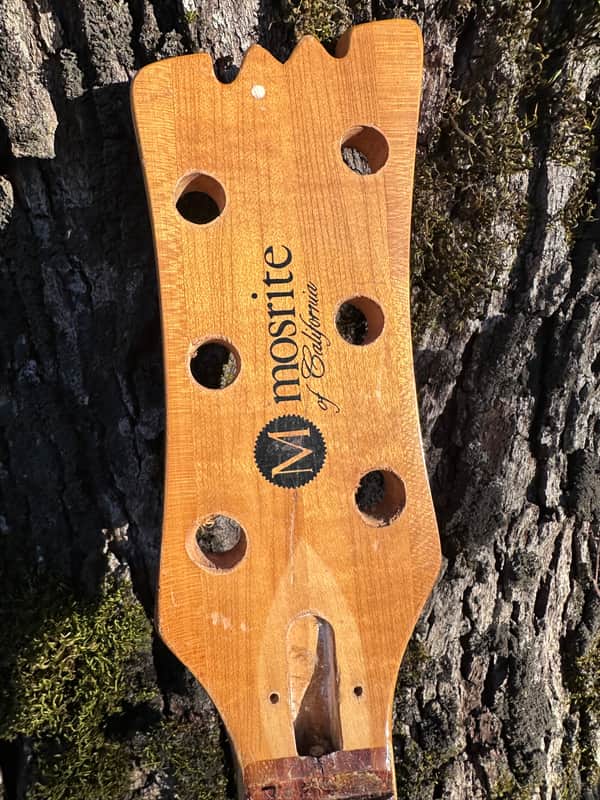Mosrite Six String Bass Neck Early 60s Natural | Reverb