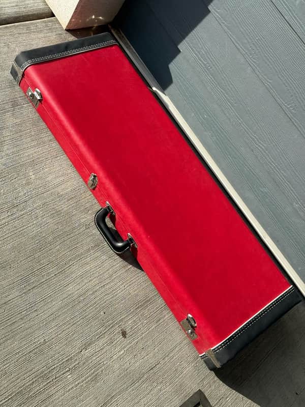 G&G USA Custom Red Leather Stratocaster or | Reverb Australia