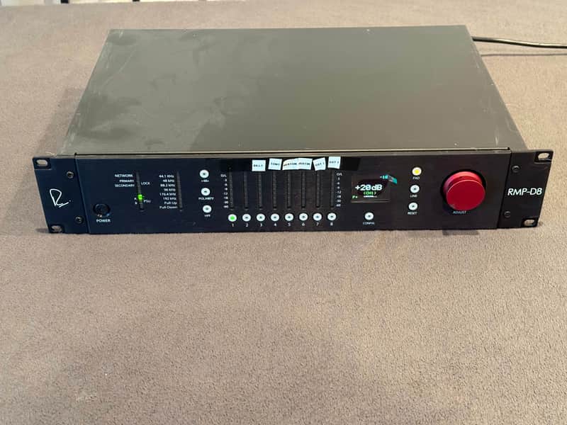 Rupert Neve Designs RMP-D8 | 8-Channel Class-A Remote Control | Reverb