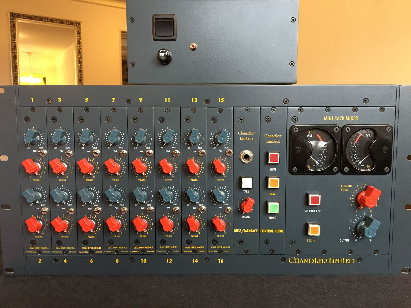 Chandler Limited Mini Rack Mixer w/ PSU-2 Power Supply | Reverb