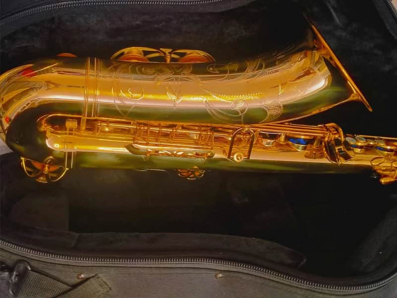 YTS 62 Purple logo Yamaha pro model tenor sax with extra F1 | Reverb