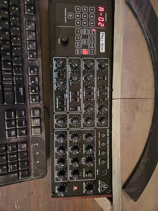 Behringer Pro-800 Desktop 8-Voice Synthesizer 2023 - Present | Reverb