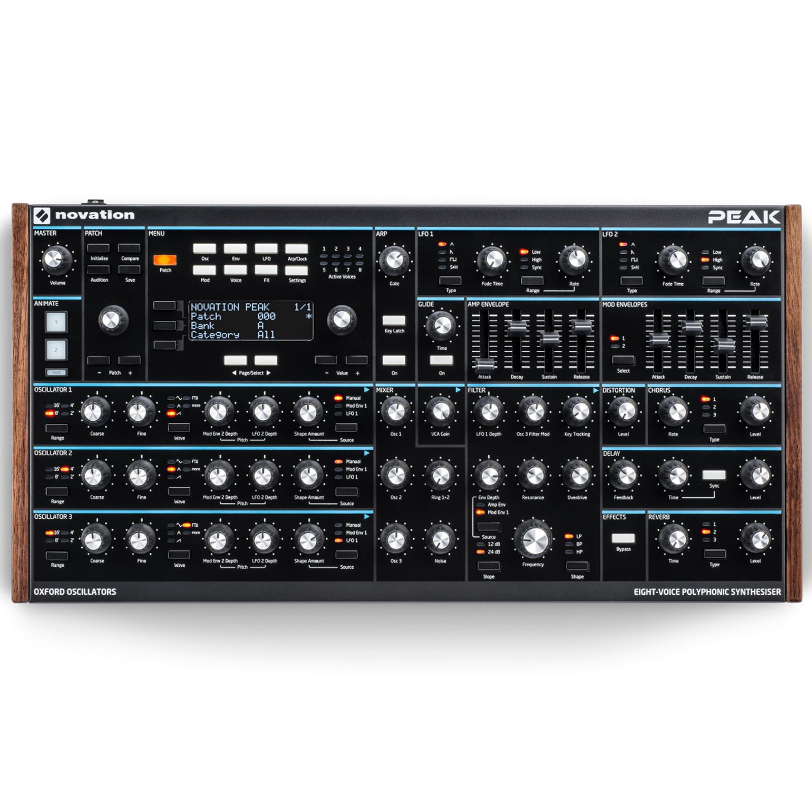 Novation Peak 8-Voice Desktop Synthesizer | Reverb
