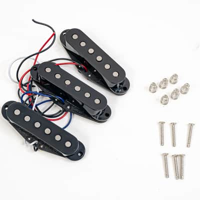 Set of 3 Squier Cyclone Black Strat-Style Pickups – | Reverb France
