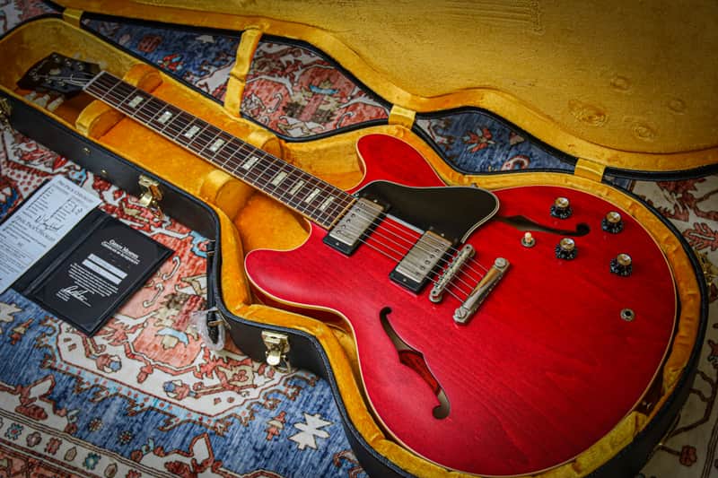 GIBSON USA Custom Shop '63 ES-335 Block | Reverb The Netherlands