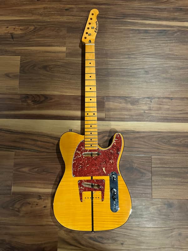 Harley Benton TE80 Tele/MadCat Hohner-Style Prince Tribute | Reverb
