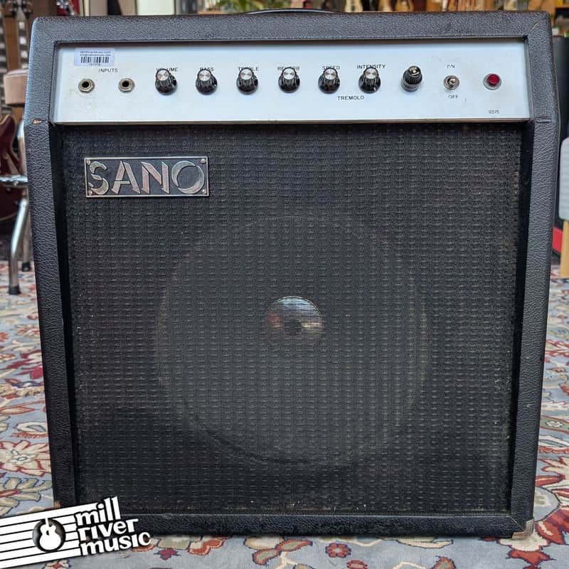 Sano GS15 Vintage Tube Amp, with Cover & Footswitch - Used | Reverb