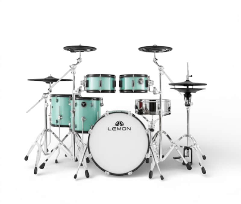 Lemon T-950 SE Drum Set LIGHT BLUE Compatible Roland +Alesis | Reverb