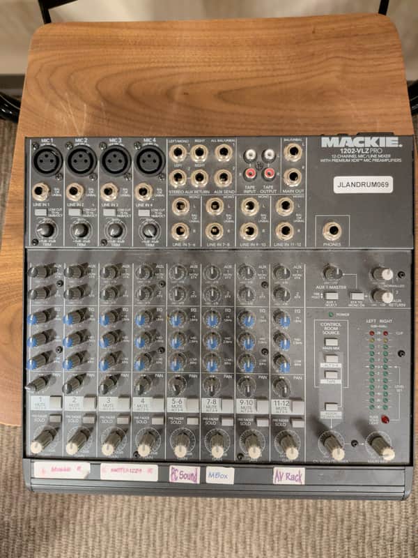 Mackie 1202-VLZ Pro 12-Channel Mic / Line Mixer 2000 - | Reverb Poland