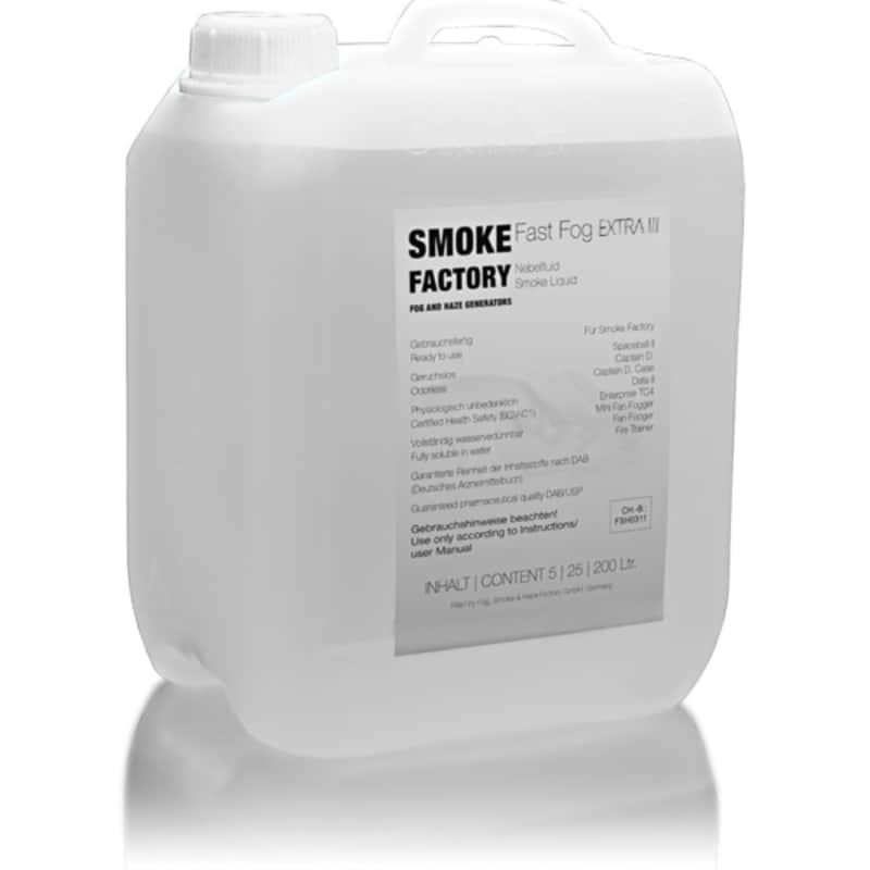Smoke Factory SF-0194 Fast Fog EXTRA III 5L | Fast-Dissolving | Reverb