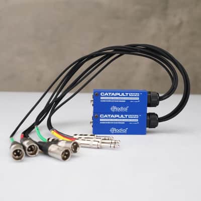 Radial Catapult Mini TRS XLR Passive CAT5/6 Audio Snakes | Reverb